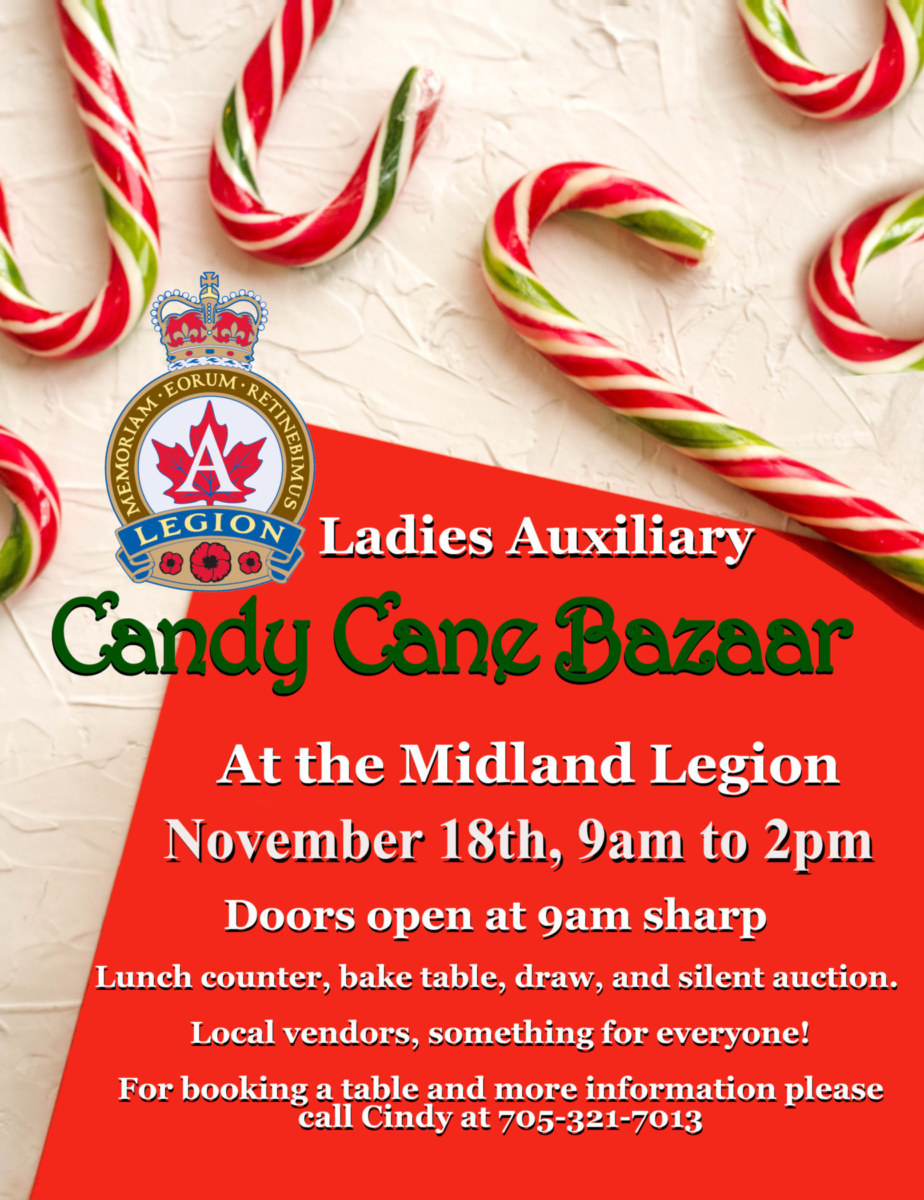 Events | Royal Canadian Legion Branch 80 (Midland)